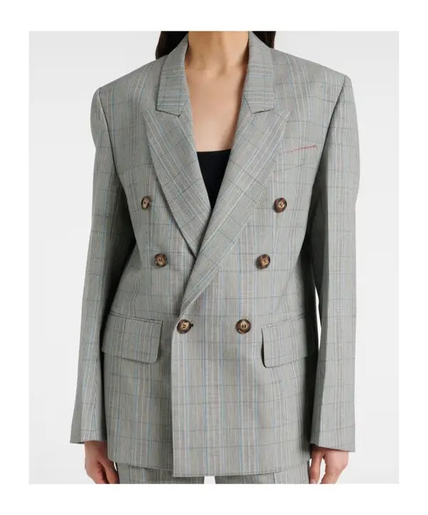 Victoria Beckham Lapel Collar Long-sleeved Blazer