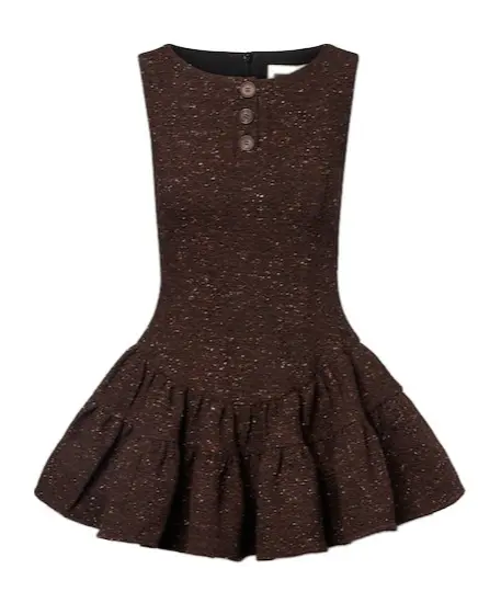 SHUSHU/TONG Knitted Wool-blend Minidress