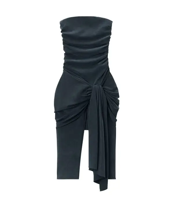 Alexander Wang Off-shoulder Layered Playsuit