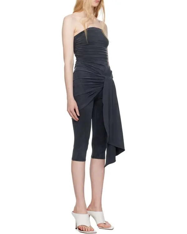Alexander Wang Off-shoulder Layered Playsuit