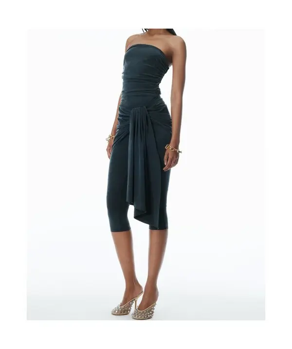 Alexander Wang Off-shoulder Layered Playsuit