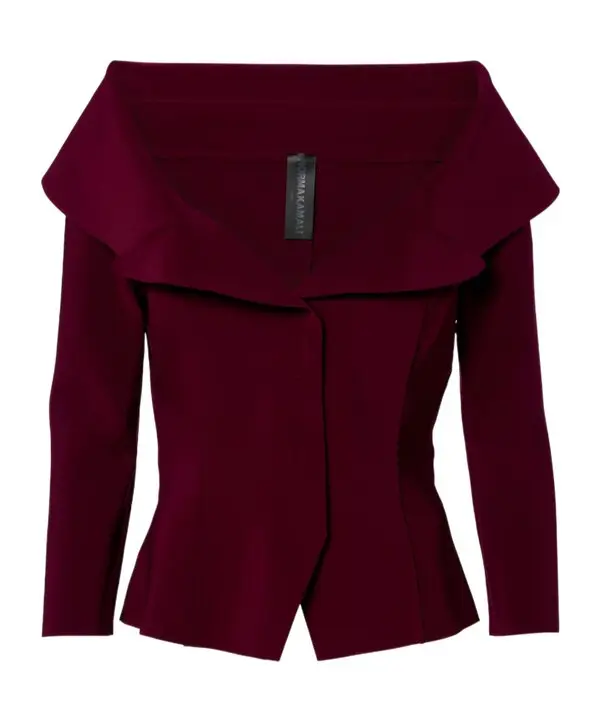 Norma Kamali Cropped Blazer