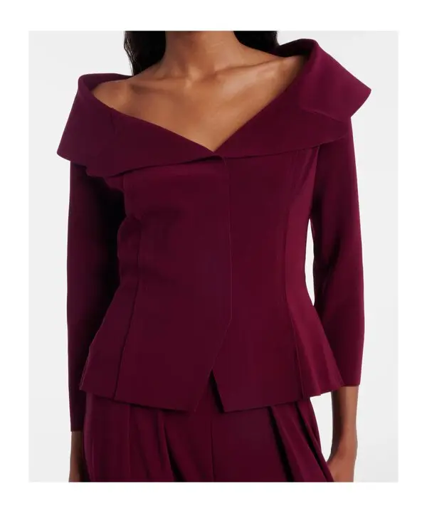 Norma Kamali Cropped Blazer