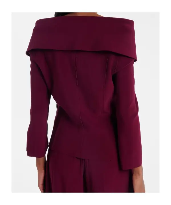 Norma Kamali Cropped Blazer