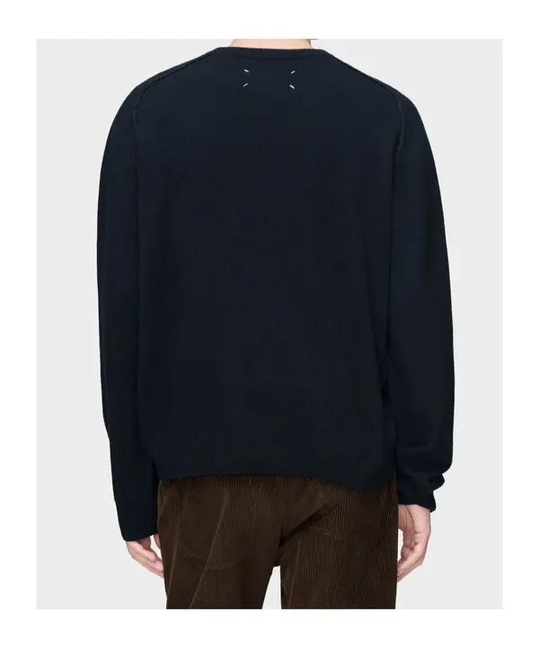 MAISON MARGIELA Virgin Wool Crewneck Sweater