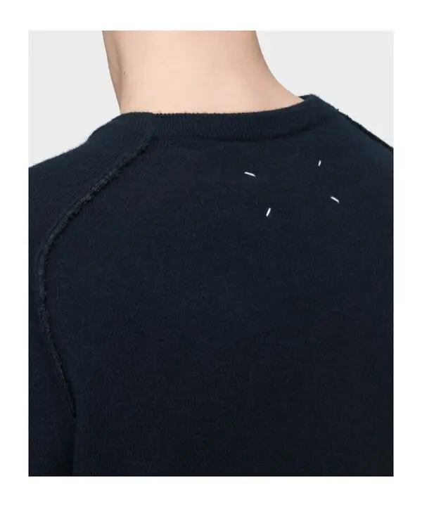 MAISON MARGIELA Virgin Wool Crewneck Sweater