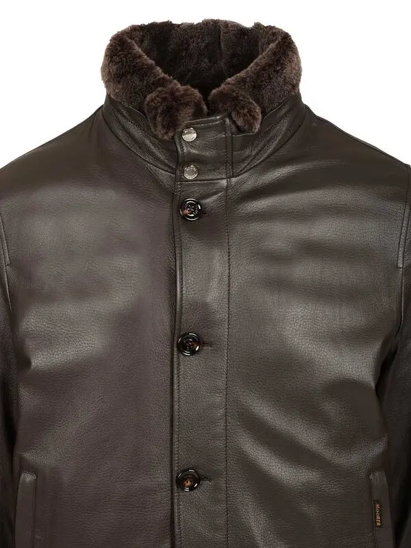 MOORER Cleros Padded Bomber Jacket