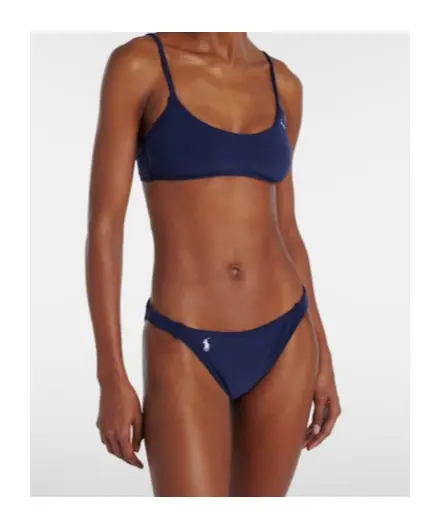 Polo Ralph Lauren Embroidered Bikini Bottoms