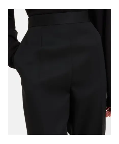 THE ROW Eranza Wool Straight Pants