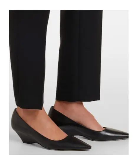 THE ROW Eranza Wool Straight Pants