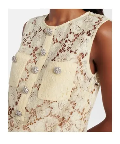 SELF-PORTRAIT Lace Minidress