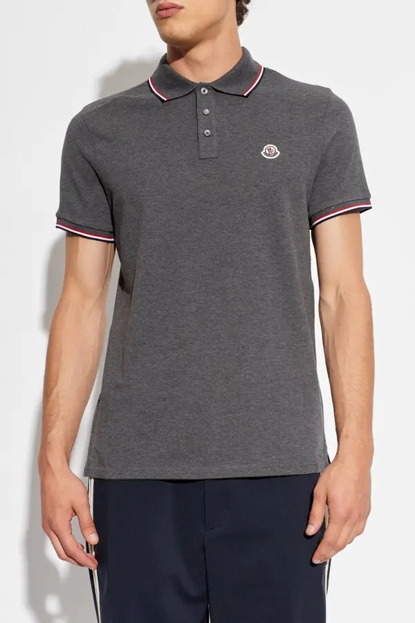 Moncler Short-sleeved Polo Shirt