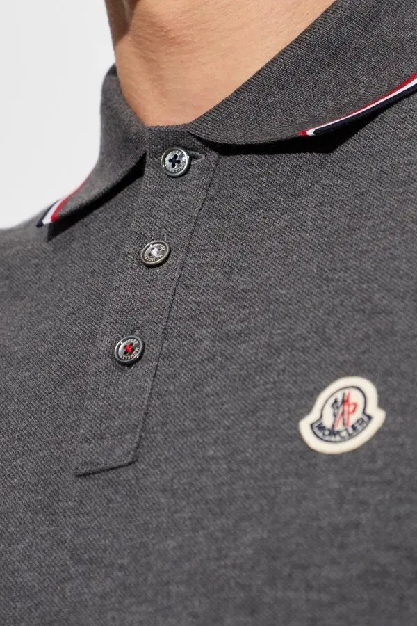 Moncler Short-sleeved Polo Shirt