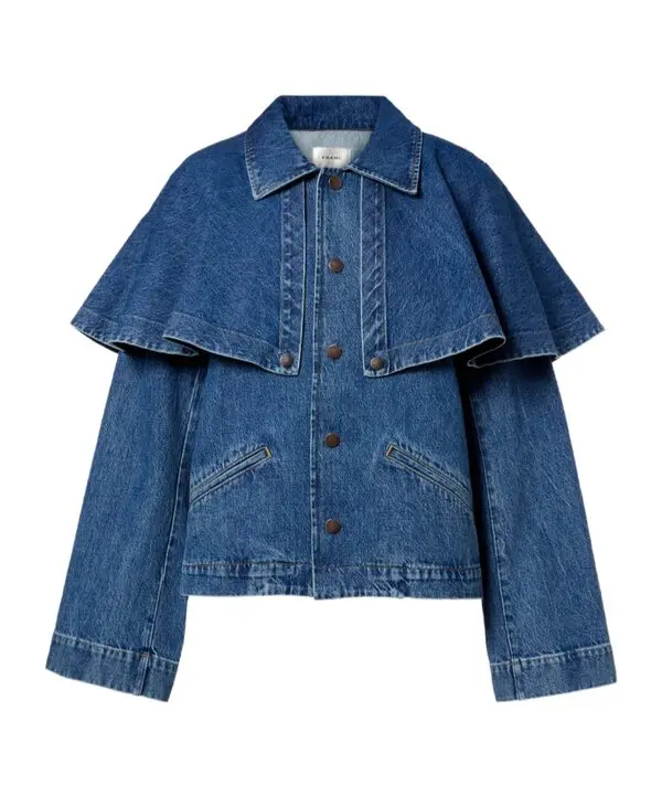 FRAME Cape Denim Jacket