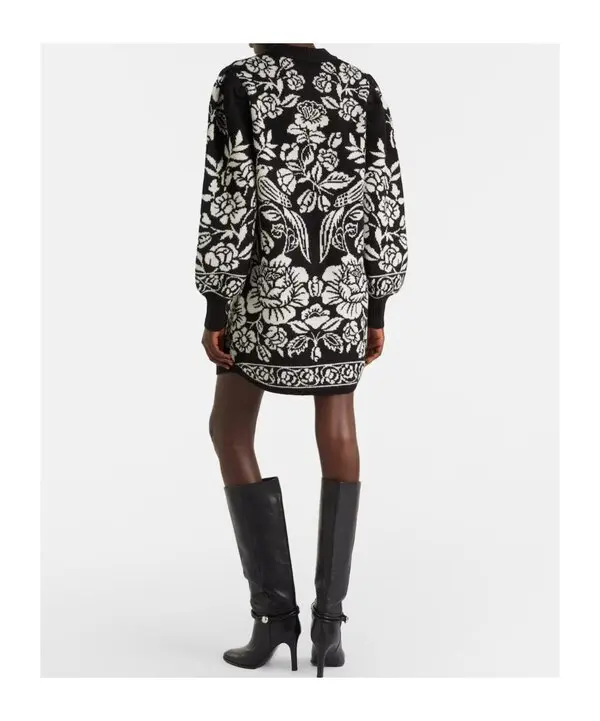 Farm Rio Cashew And Birds Minidress