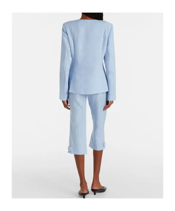 Posse Harper Linen Capri Pants