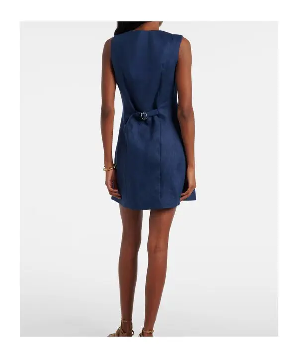 Posse Sabine Linen Mini Dress
