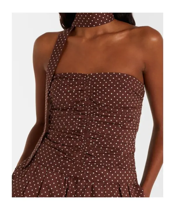 Posse Edie Polka-dot Top