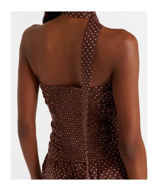 Posse Edie Polka-dot Top