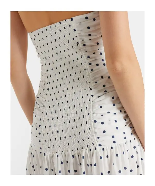 Posse Edie Polka-dot Maxi Dress