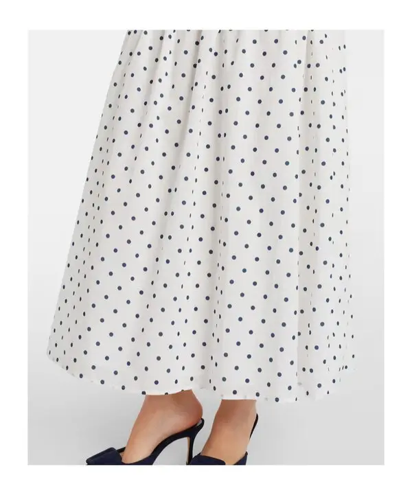 Posse Edie Polka-dot Maxi Dress