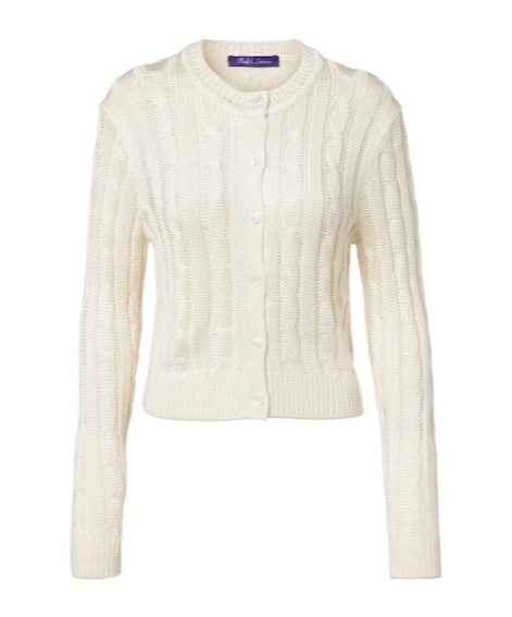 Ralph Lauren Silk Cardigan - No