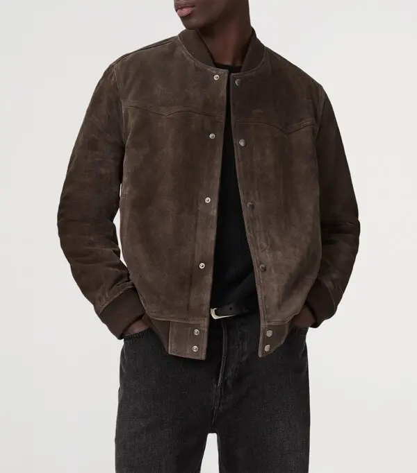 ALLSAINTS Wool Stafford Bomber Jacket