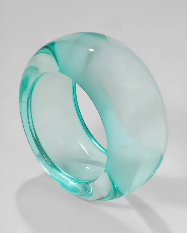 Alexis Bittar Bonbon Lucite Wide Bangle Bracelet - Horizon