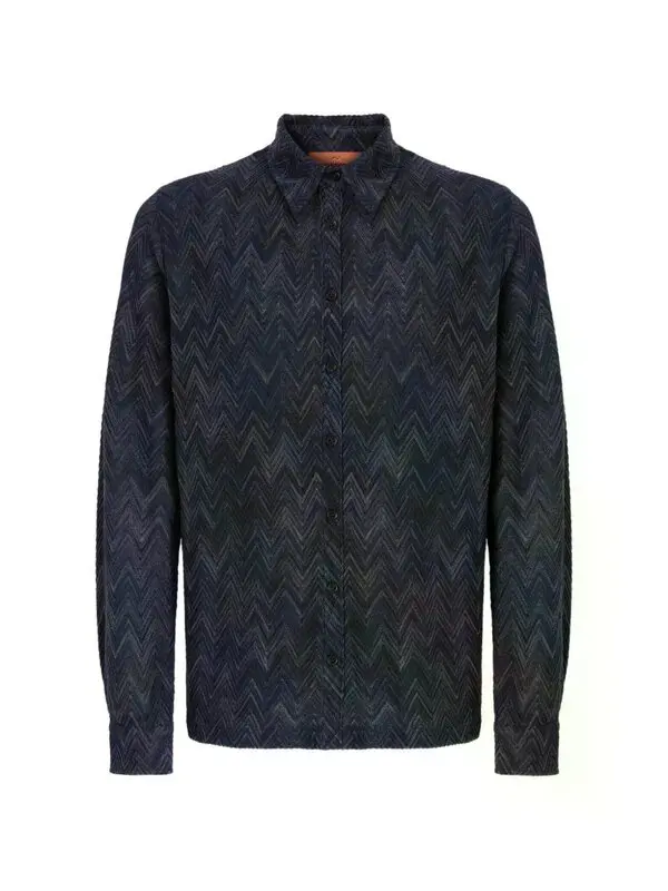 Missoni Zigzag-knit Shirt