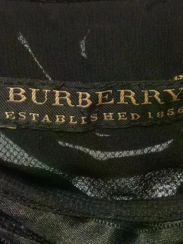 Burberry Sleeveless Mini Dress - Black