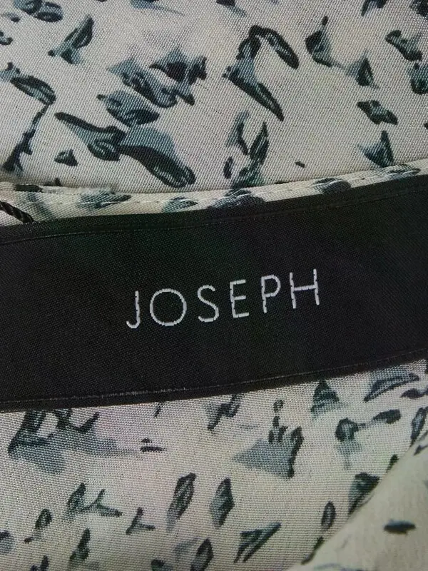 JOSEPH Cannon Mineral-print Silk Top
