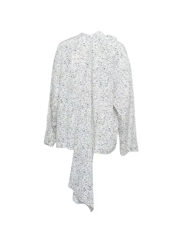 JOSEPH Cannon Mineral-print Silk Top