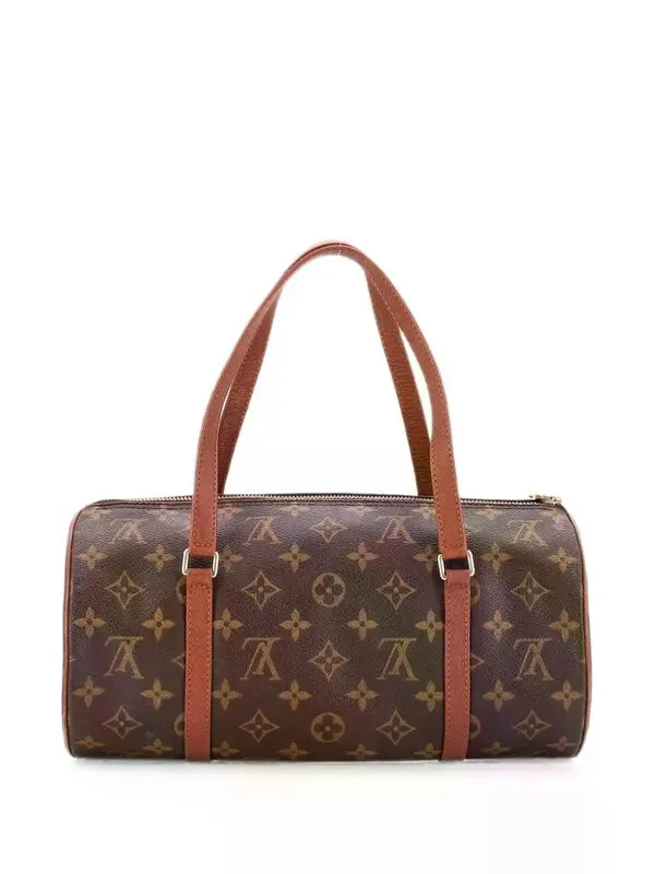 LOUIS VUITTON Papillon 30 Monogram Canvas Shoulder Bag - Brown