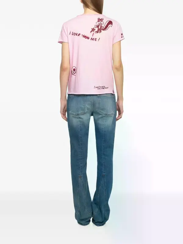 Zadig&Voltaire Happy Henley T-shirt