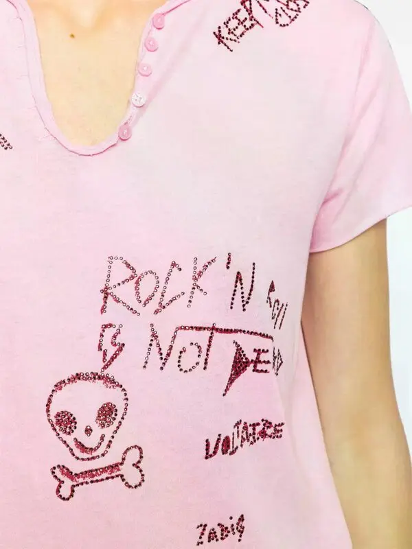 Zadig&Voltaire Happy Henley T-shirt