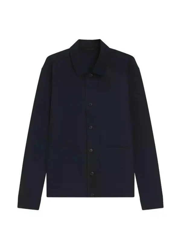 BOSS Textured-finish Patch-pocket Jacket