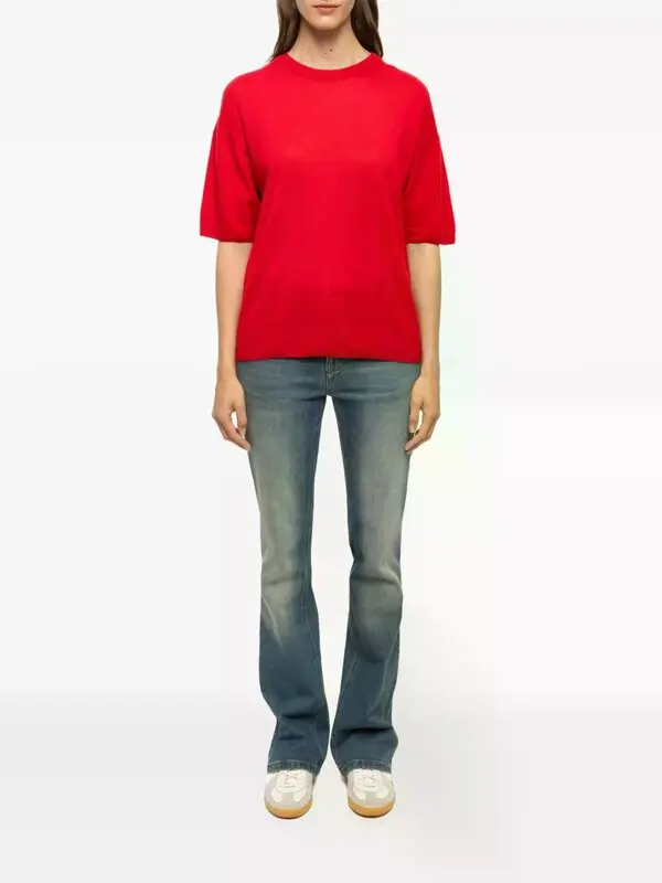 Zadig&Voltaire Idaz Cashmere Jumper - Red