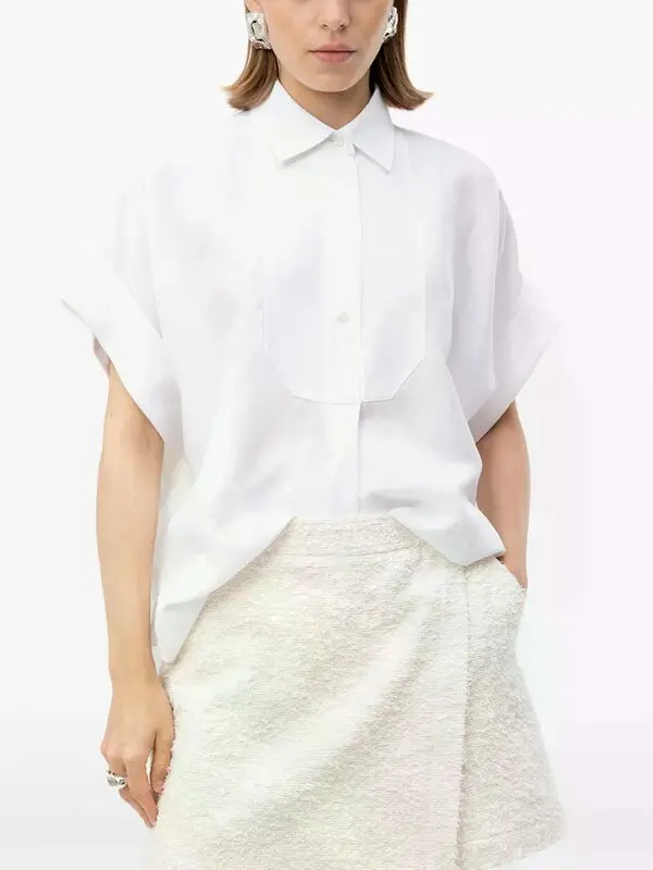 BOSS Bouclé Wrap-front Shorts