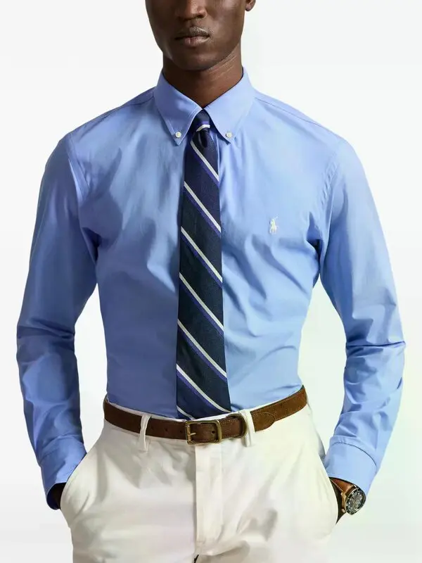 Polo Ralph Lauren Embroidered-logo Button-down Shirt