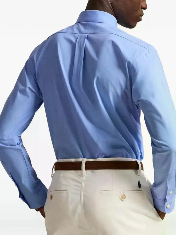 Polo Ralph Lauren Embroidered-logo Button-down Shirt