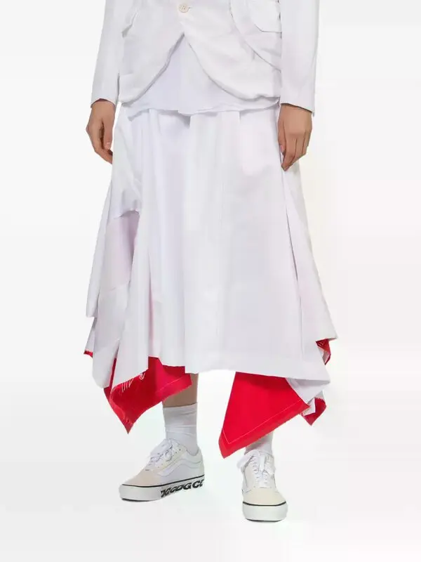 Comme Des Garçons Asymmetrical Ruffled Skirt