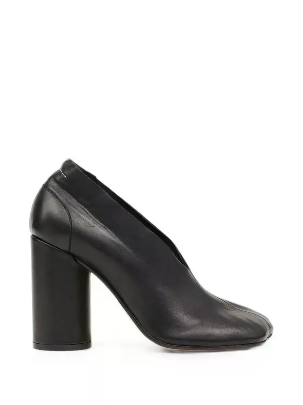 MAISON MARGIELA Nappa Leather Anatomic Court Shoes - Black