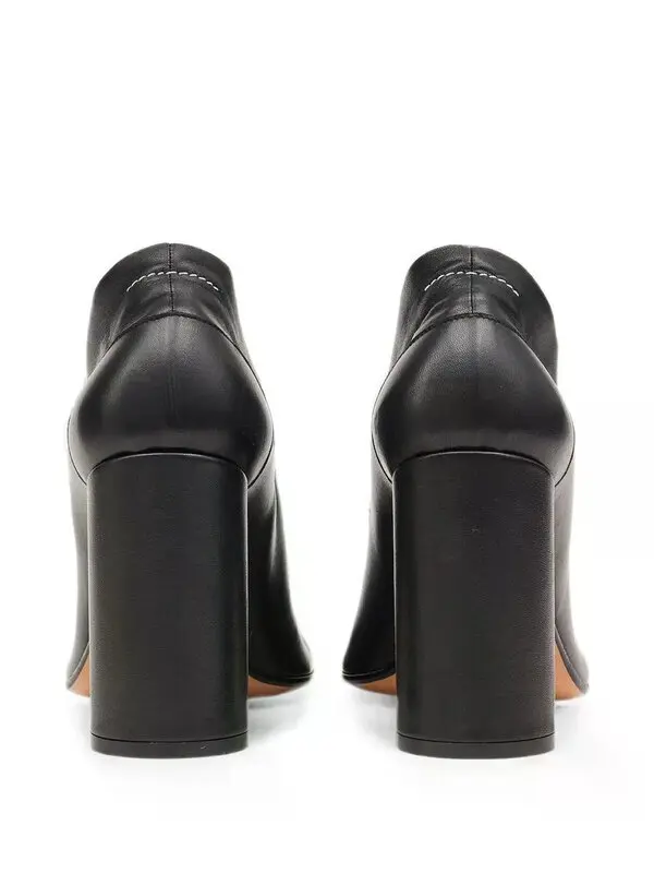 MAISON MARGIELA Nappa Leather Anatomic Court Shoes - Black