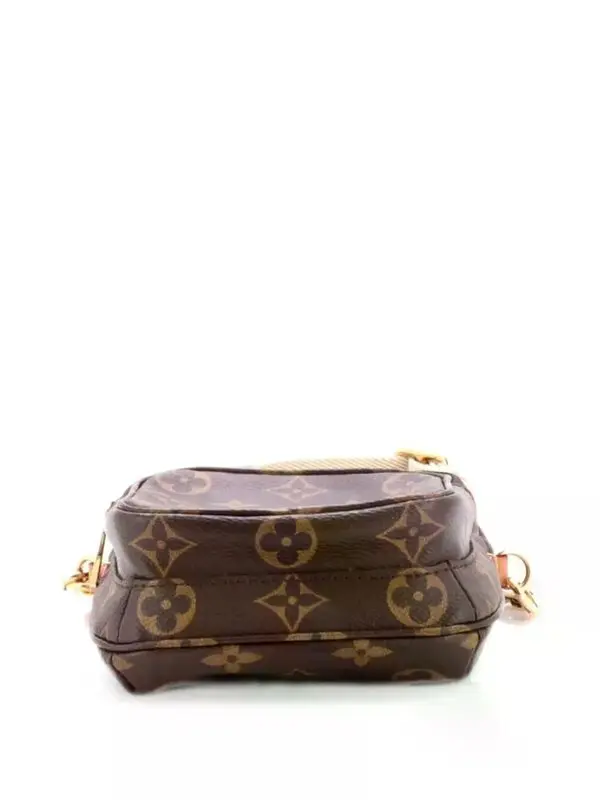 LOUIS VUITTON Monogram Canvas Utility Phone Sleeve Bag