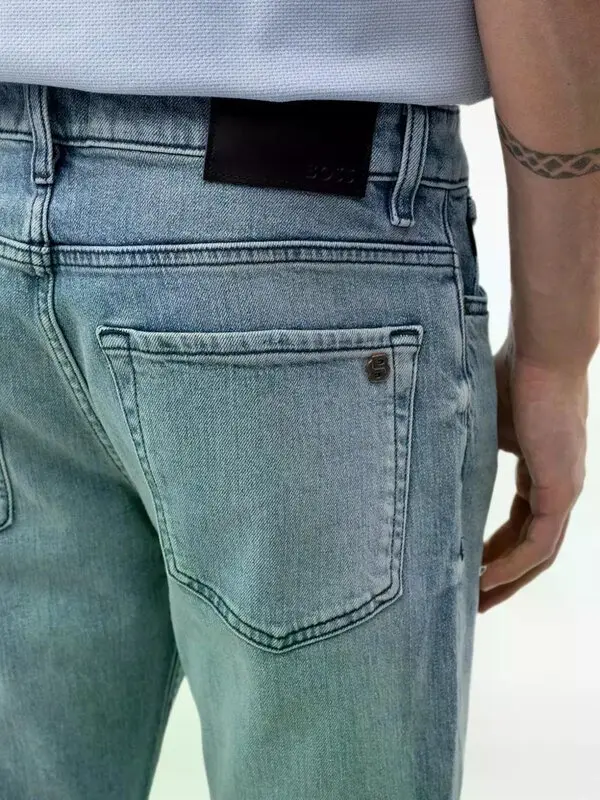BOSS Light Tapered Leg Jeans