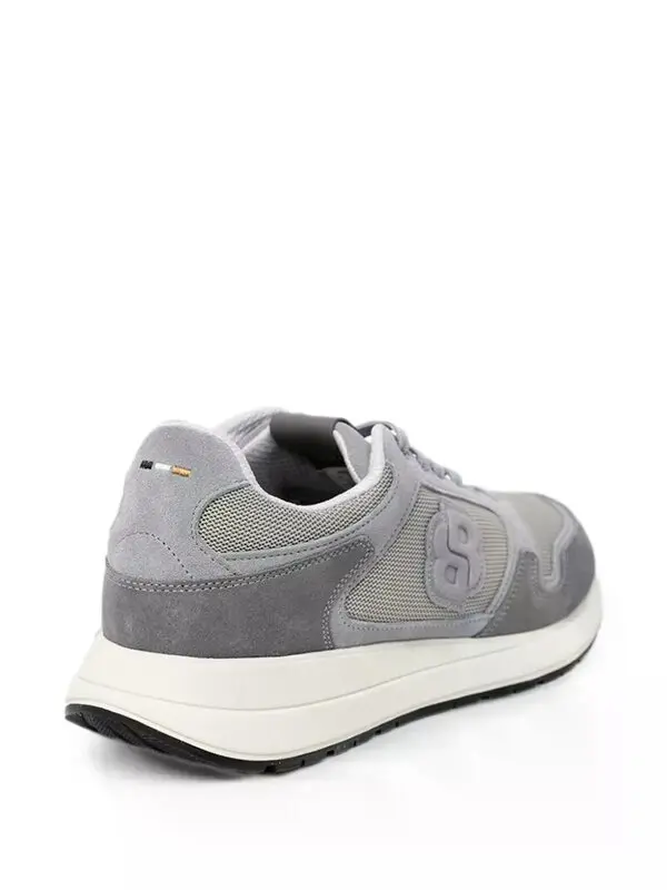 BOSS Logo-patch Panelled Sneakers