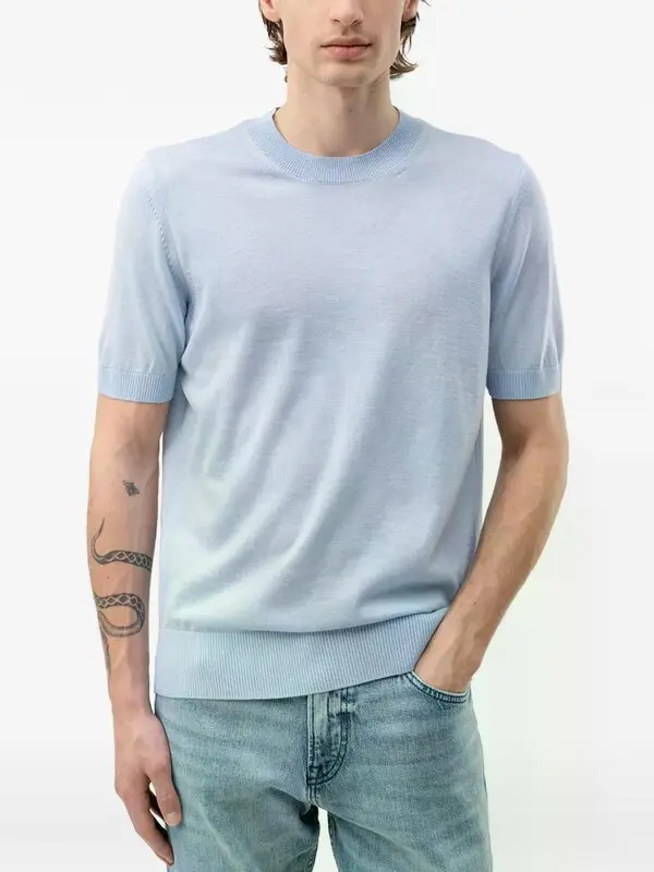 BOSS Short-sleeve Knitted Sweater