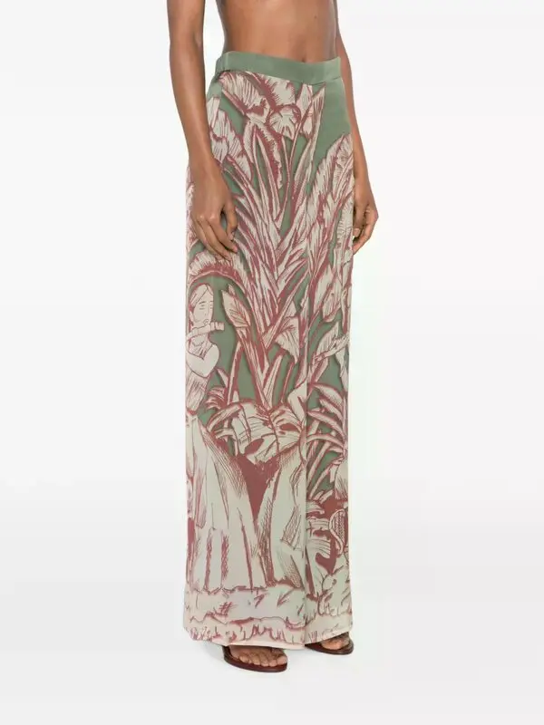 MOUTAKI Printed Palazzo Pants