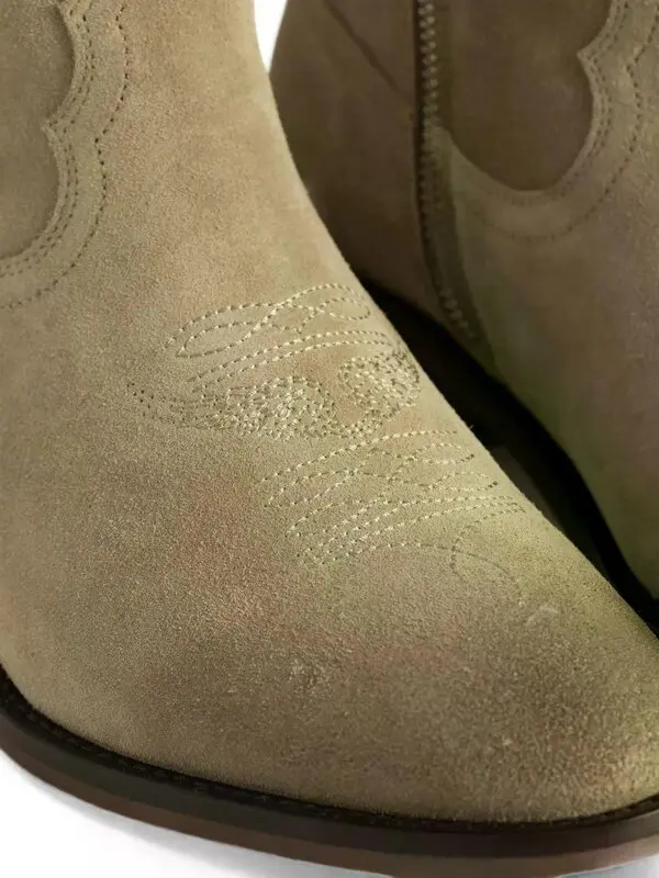 Zadig&Voltaire Tex Low Suede Ankle Boots