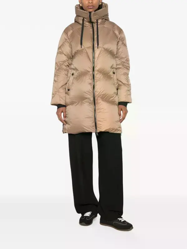 SERGIO MORETTI FIRENZE Padded Hooded Coat